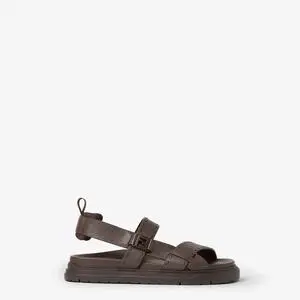 Fendi Chunky Selleria Leather Sandals