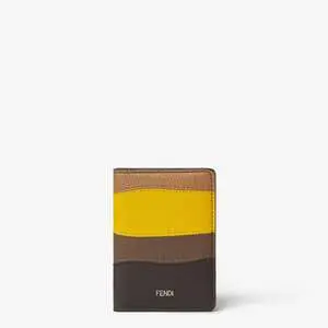 Fendi Colorblock Card Case