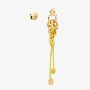 Fendi Candy Asymmetric Earrings - Yellow