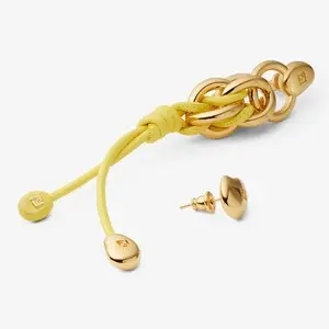 Fendi Candy Asymmetric Earrings