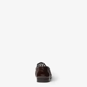 Fendi Ff Braided Loafers