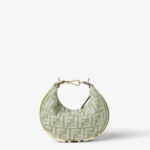 Fendi Fendigraphy Mini Hobo Bag - Green