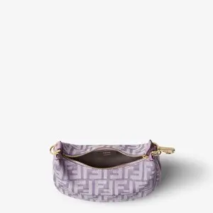 Fendi Fendigraphy Mini Hobo Bag - Purple