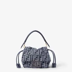Fendi Mamma Baguette Small - Blue