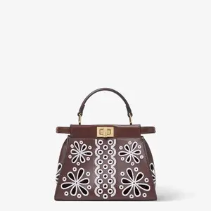 Fendi Peekaboo Mini Bag - Brown