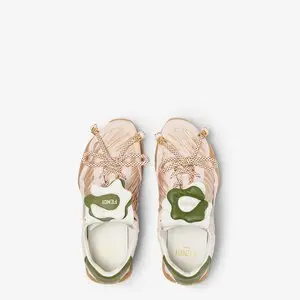 Fendi Wave Pulse Low-top Sneakers - Pink