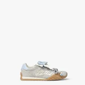 Fendi Wave Pulse Low-top Sneakers - Grey