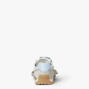 Fendi Wave Pulse Low-top Sneakers - Grey