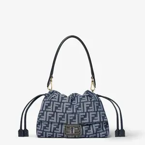 Fendi Mamma Baguette Medium - Blue