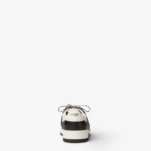 Fendi Match Leather Sneakers