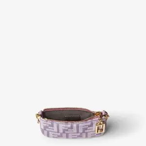 Fendi Baguette Flat Pouch Mini - Purple