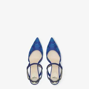 Fendi Colibrì Lite Slingbacks - Blue