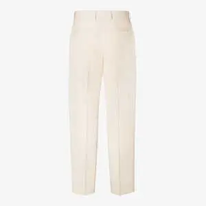 Fendi Tailored Wool Gabardine Trousers