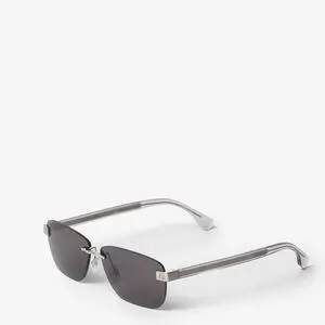 Fendi Ff Motif Rimless Sunglasses