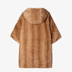 Fendi Mink Featherlike Poncho