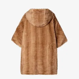 Fendi Mink Featherlike Poncho