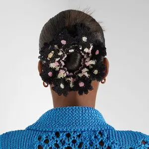 Fendi Crocheted Hair Elastic
