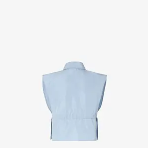 Fendi Sleeveless Faille Top