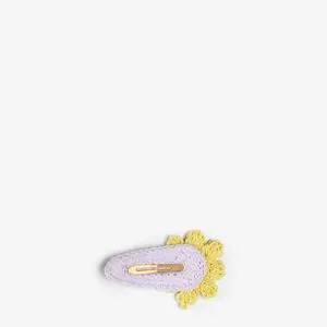 Fendi Crocheted Cotton Hair Clip