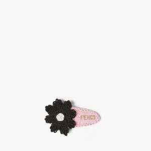 Fendi Crochet Cotton Hair Clip