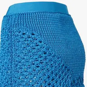 Fendi Macramé Knit Mini Skirt