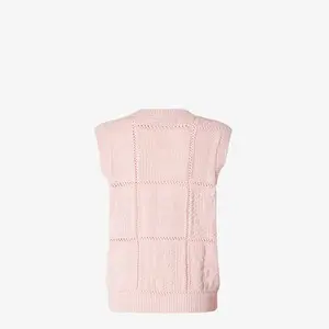 Fendi Crochet Knit Gilet
