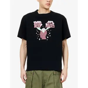 BRAIN DEAD Self Ridges Exclusive Cotton-jersey T-shirt