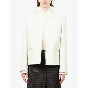 TOTEME Open-front Boucle Blazer