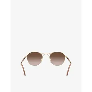 Giorgio Armani Ar6177 Round-frame Sunglasses