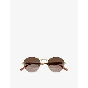 Giorgio Armani Ar6177 Round-frame Sunglasses
