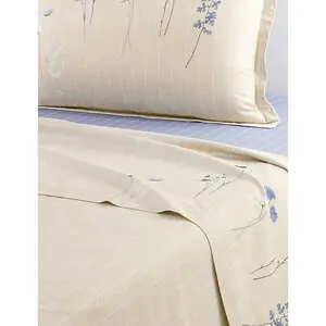 BOSS Azure Mist Cotton Flat Sheet