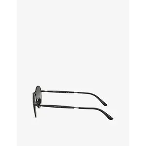 Giorgio Armani Ar6177 Round-frame Sunglasses