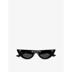 JIMMY CHOO Cat-eye Sunglasses - Black