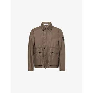 Stone Island Pointed Collar Jackets For Men