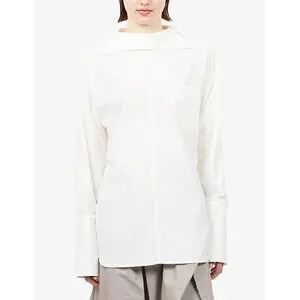 Issey Miyake Collared Cotton Shirt