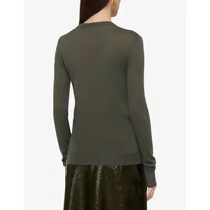 JOSEPH Cashair Round-neck Cashmere Jumper