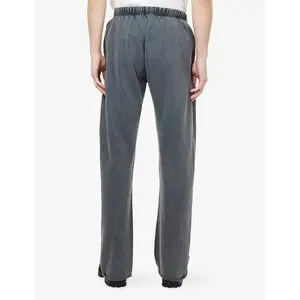 DUKE + DEXTER Ny Paint-splatter Cotton-jersey Jogging Bottoms
