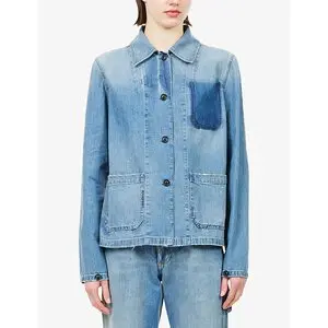 MAISON MARGIELA Patch-pocket Denim Shirt