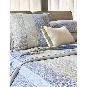 BOSS Alvorada Striped Cotton Duvet Cover