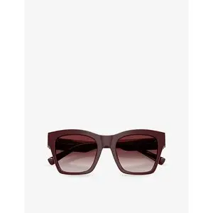 Dolce & Gabbana Dg4512 Square-frame Sunglasses - Red
