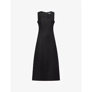 Jacquemus Scoop Neck Day Dresses