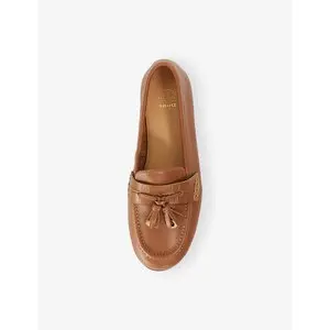DUNE Giavoni Tassel Leather Loafers