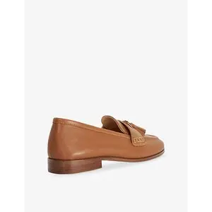 DUNE Giavoni Tassel Leather Loafers