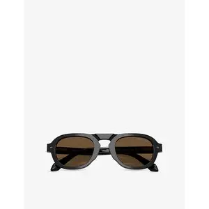 Giorgio Armani Ar8244 Pillow-frame Sunglasses - Black