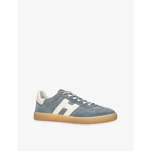 Hogan Suede Trainers - Mid Blue