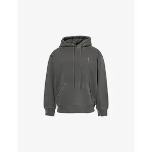 Carhartt Work In Progress Nelson Hooded Cotton-jersey Sweatshirt - Black