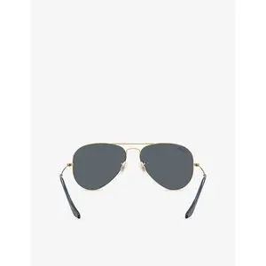 Ray-ban Aviator Metal Sunglasses - Gold