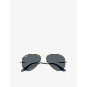 Ray-ban Aviator Metal Sunglasses - Gold