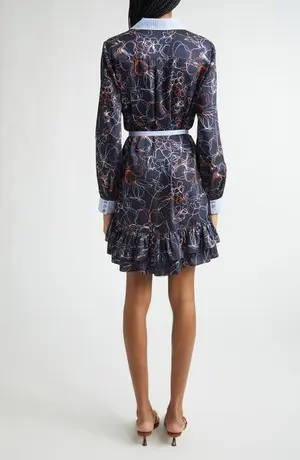 Cinq À Sept Malvia Floral Shirtdress