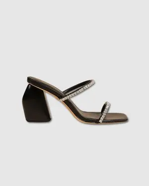 MI/MAI Tilda Crystal High Mule Sandal
